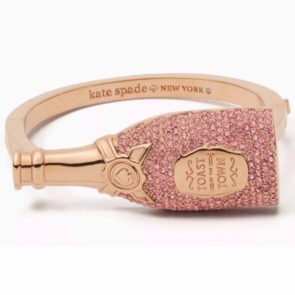 kate spade | Jewelry | Kate Spade Make Magic Pink Champagne Toast Of ...